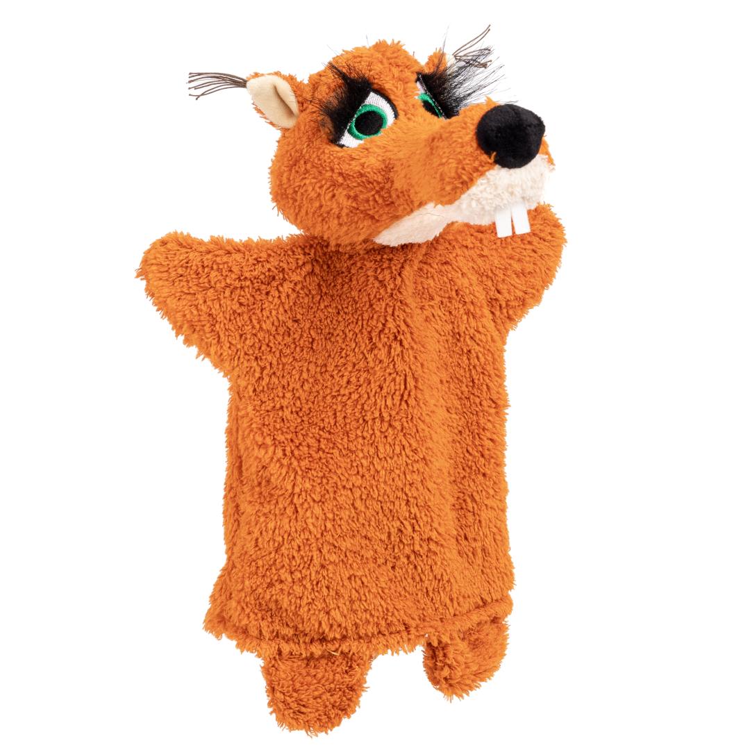 Punch and Judy Squirrel (crazy) Hand Puppet for Puppet Theatre | munabo